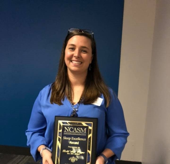 NDSS Alumna Receives Sleep Excellence Award from North Carolina Academy ...